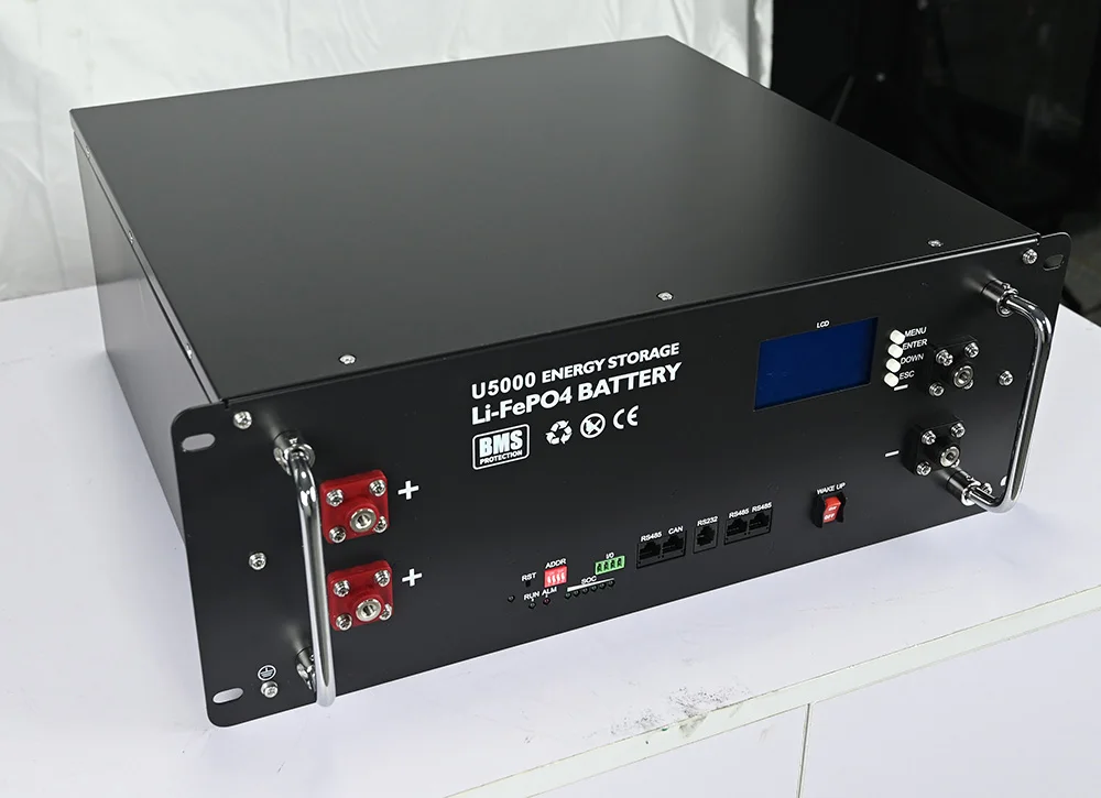 Rack Mount 48v Lifepo4 Battery Pack 5kw 10kw 15kwh 24v 48v 100ah 200ah Solar Energy Storage ...