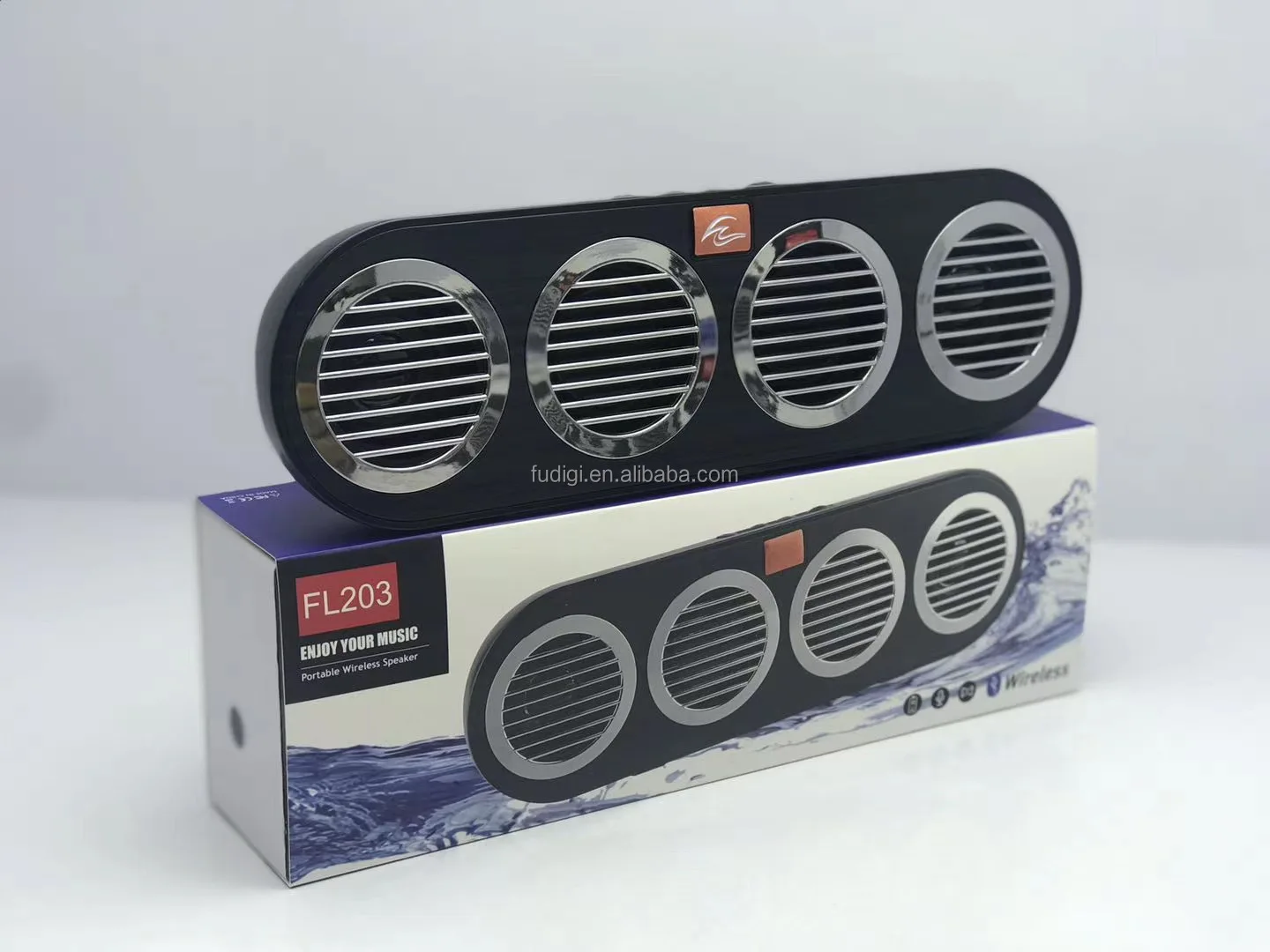 FL203-altavoz Hifi portátil para exteriores, barra de sonido ...