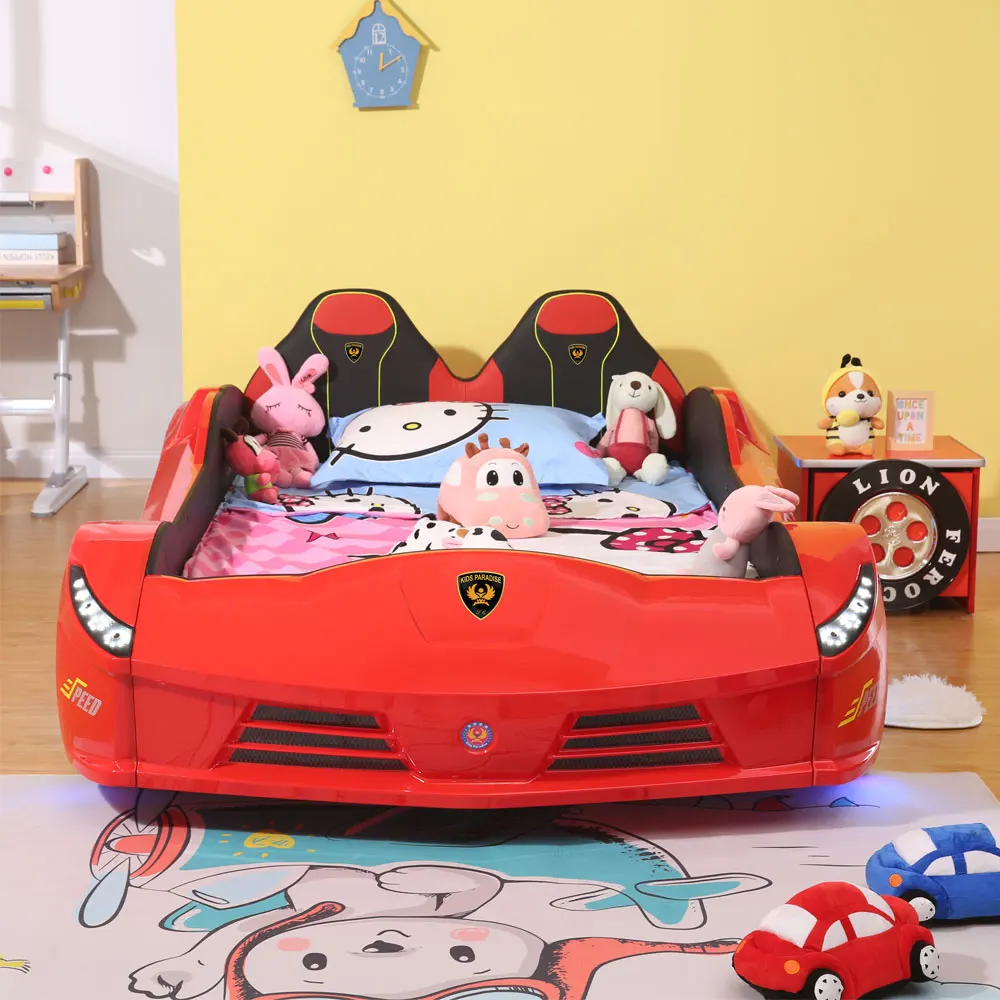 Luxury Car Bed Abs Kids Bed Children's Bed Bedroom Furniture - Buy Car ...