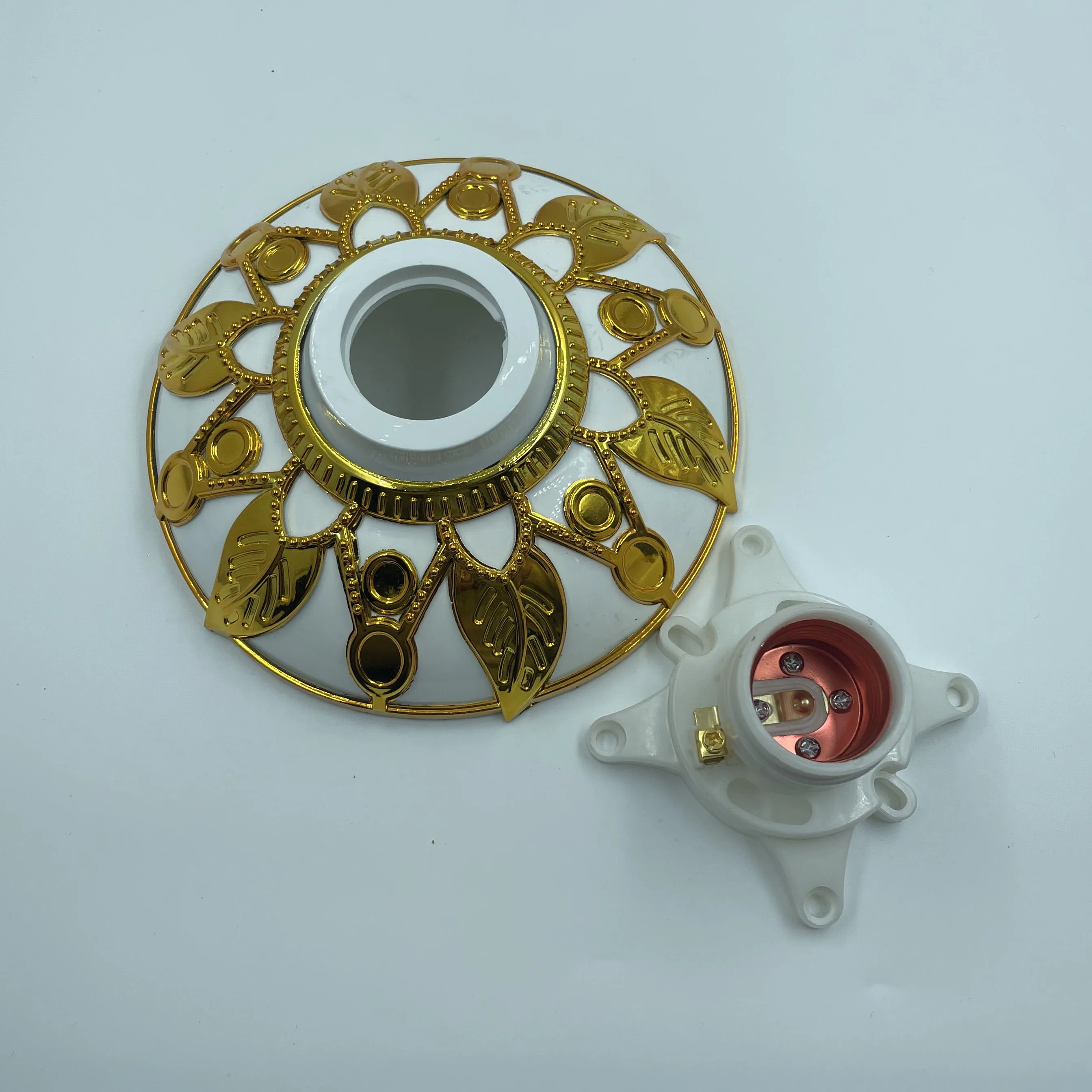 Ceramic Flat Lamp Holder E27 Lamp Socket 86 Type Ceramic Lamp Holder ...