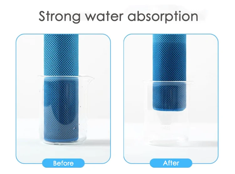 Custom Printed Sublimated Cooling Towels - Perfect for Sports