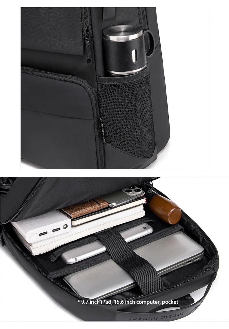 Arctic Hunter Laptop Backpack - Designer Casual & Waterproof