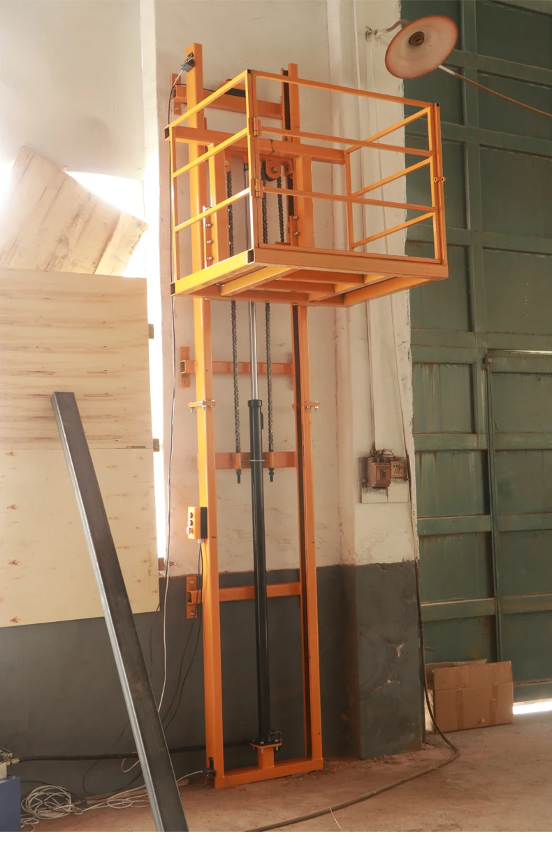 500kg Cargo Lift - Hydraulic Elevators for Homes & Warehouses