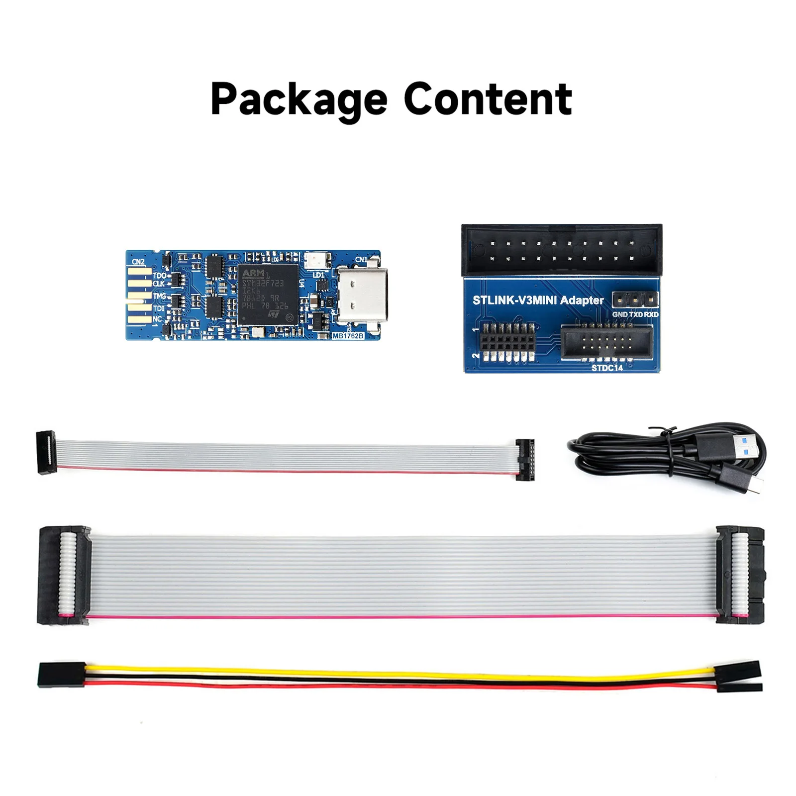 Stlink V3miniein Circuit Debugger And Programmer For Stm32 Buy 32 Bit Microcontroller