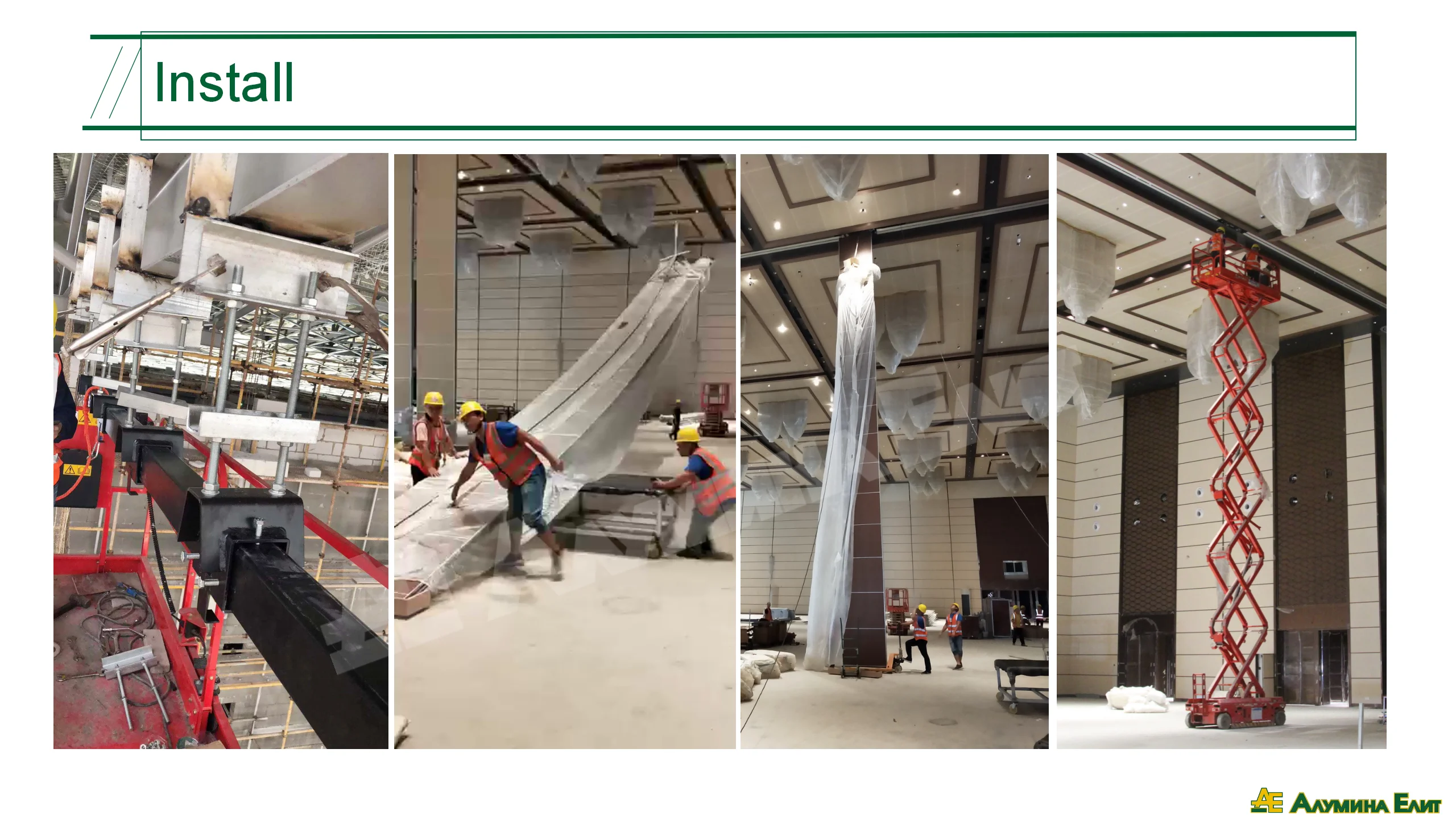 Exhibition Hall High Operable Partition Wall Acoustic Sliding Wall ...