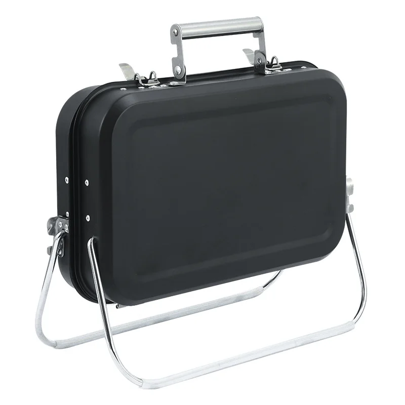 Customized Stainless Steel Briefcase Folding Oven Household Charcoal ...