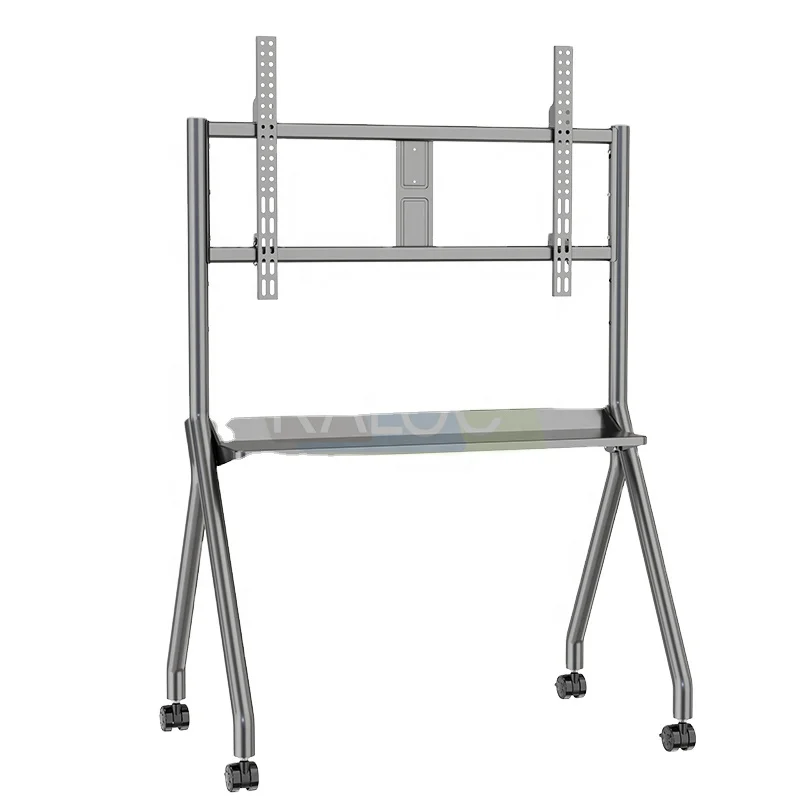 KALOC AC75 Simple design TV Trolley mobile stand with wheels moving ...
