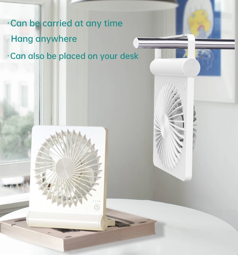 Mini Handheld Rechargeable Fan 4000mah Personal Portable Mini Electric ...