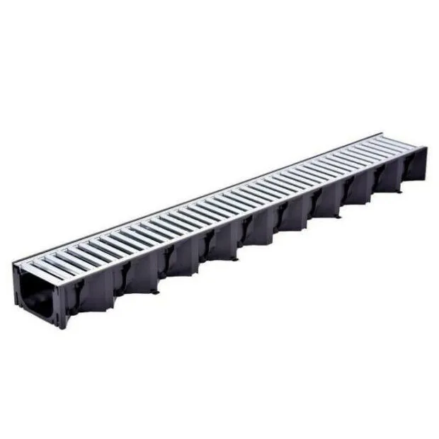 Outdoor Water Drain Channel - Durable PVC Gutter Solution
