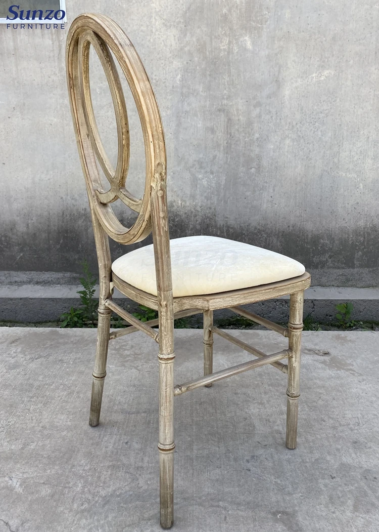 Gold Wooden Banquet Wedding Chiavari Tiffany Phoenix Chair for Rental