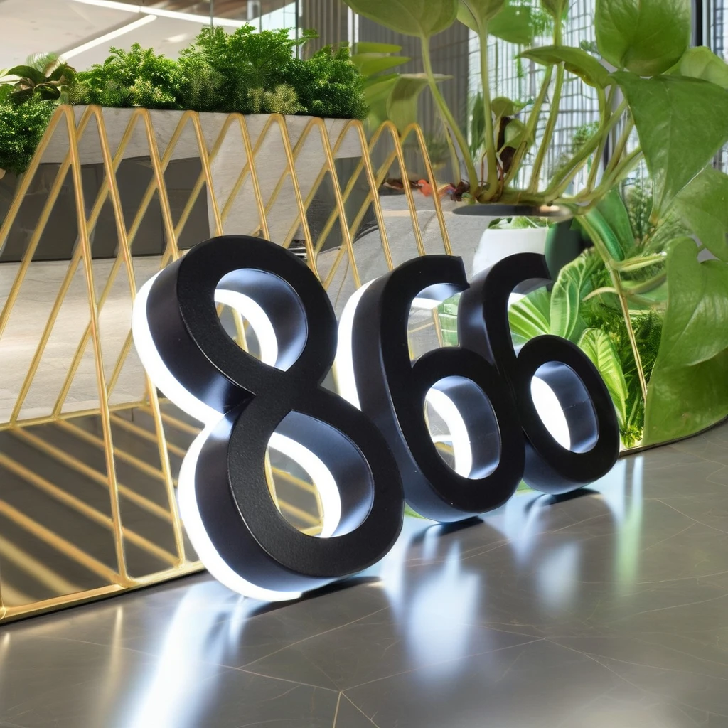 Factory Custom Led 3D Logo Led Illuminated Business Sign Advertising ...