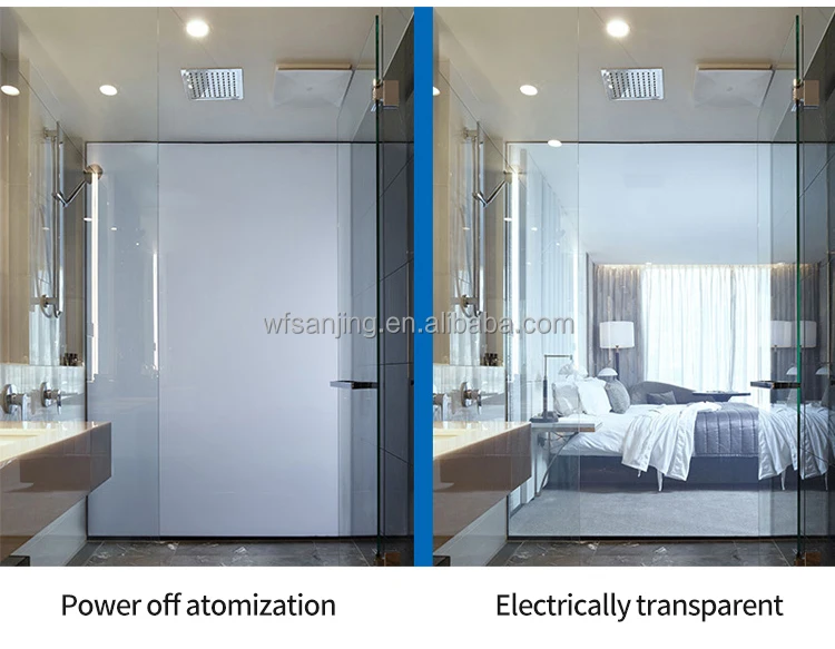 Electrical Smart Film PDLC Pelicula in Roll Self Adhesive