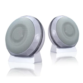 Portable Mini Usb Speaker With Rgb Lighting Battery Powered Stereo ...