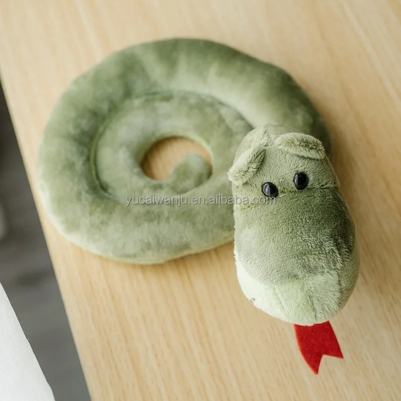 Cute Green Snake Stuffed Animal Soft Plush Toy - Buy Cute Snake Plush ...