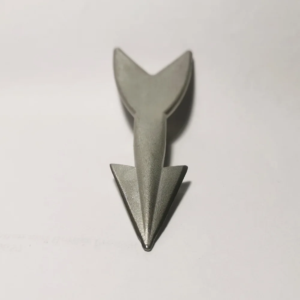 Spearfishing Stainless Steel Pole Spear Tip With Single Barb Head ...