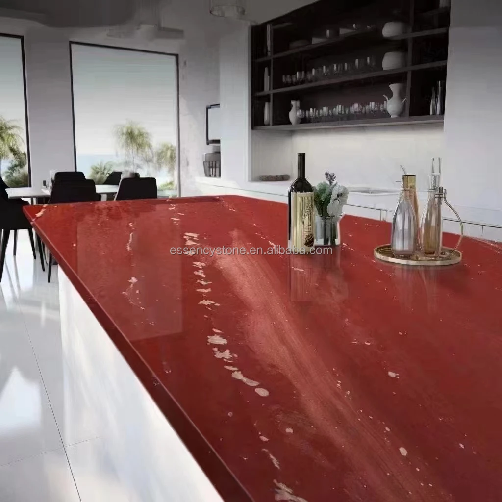 Natural Brazil Dark Red Quartzite - Xango Red Quartzite