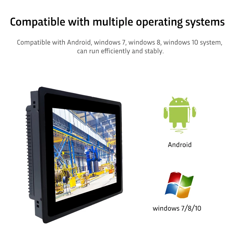 19 Inch Waterproof Android Industrial Panel Pc With Arm Processor ...