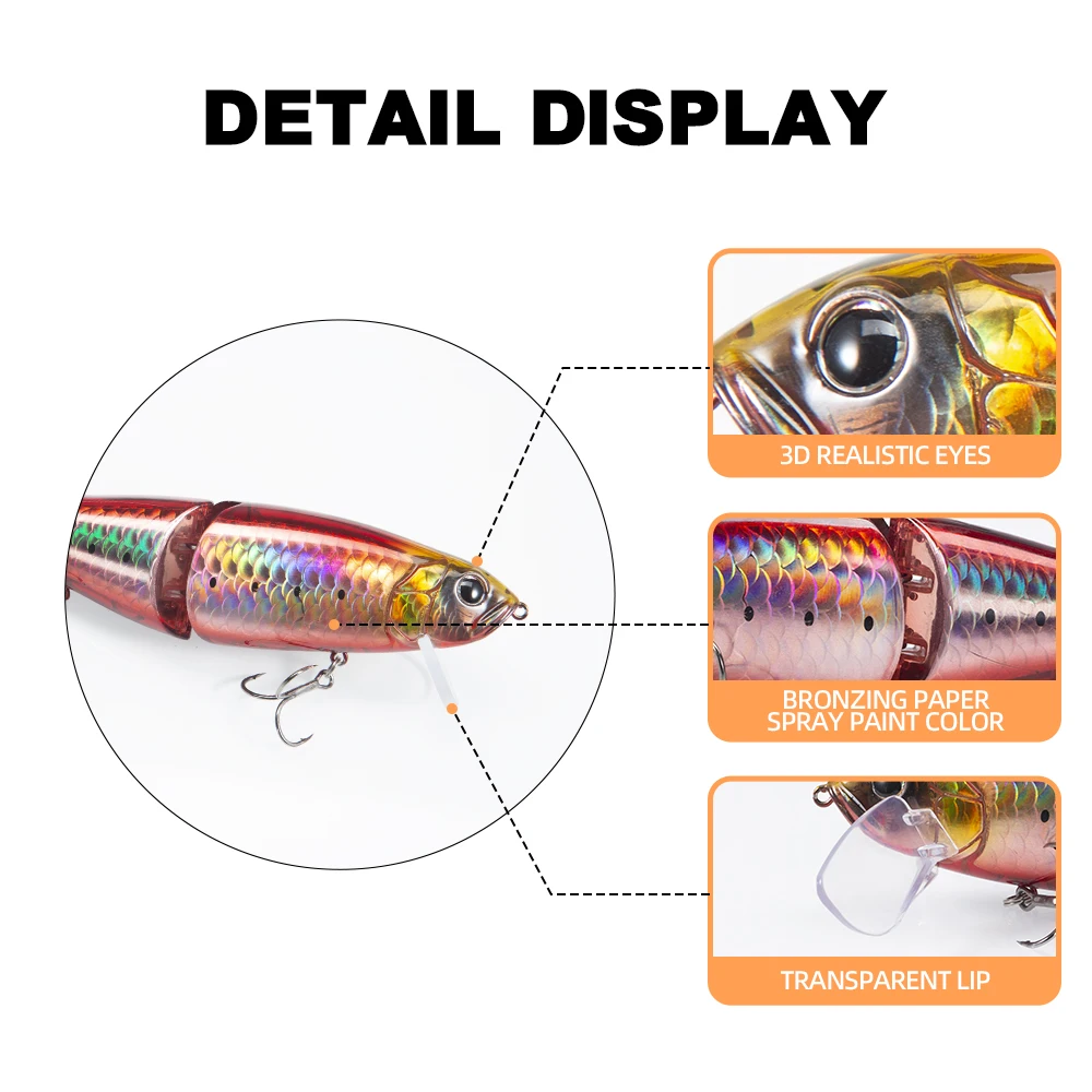 Bass Pro Shops Tourney Special 8 Piece Lure REBEL LIVEFLEX CREEK ...