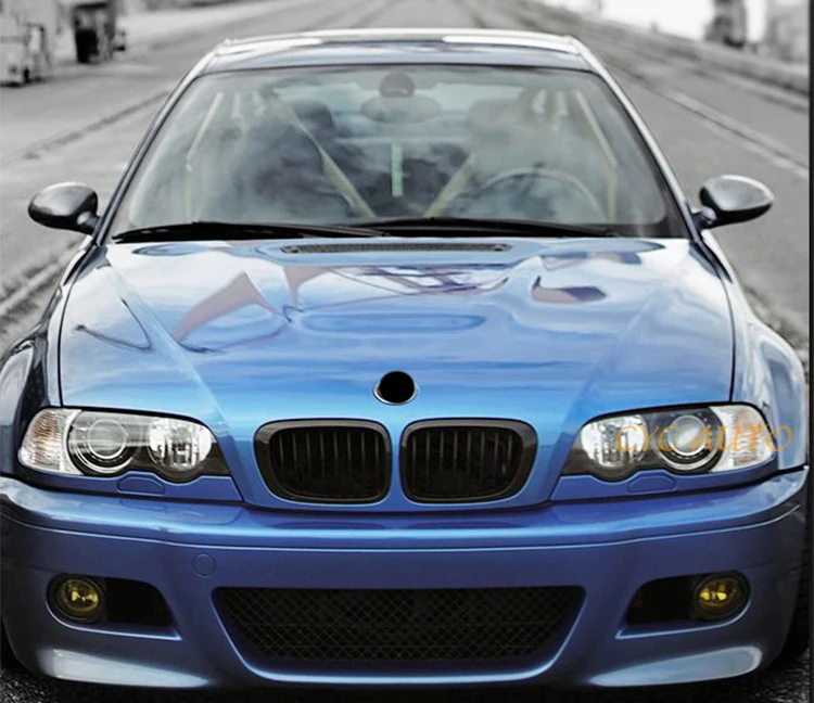 For Bmw 3series 2-door E46 Coupe Front Bumper Grille 1998 1999 2000 ...