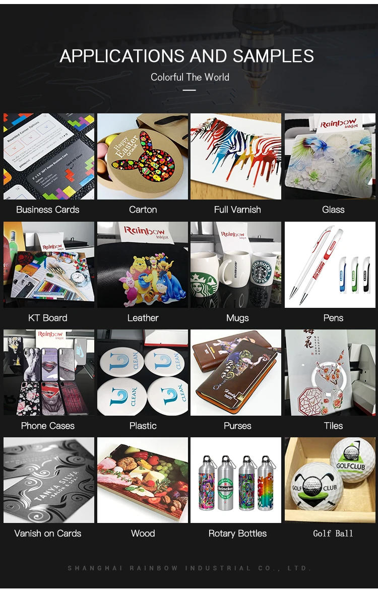 Rainbow Service 1610 UV Printer - Versatile Printing Solutions