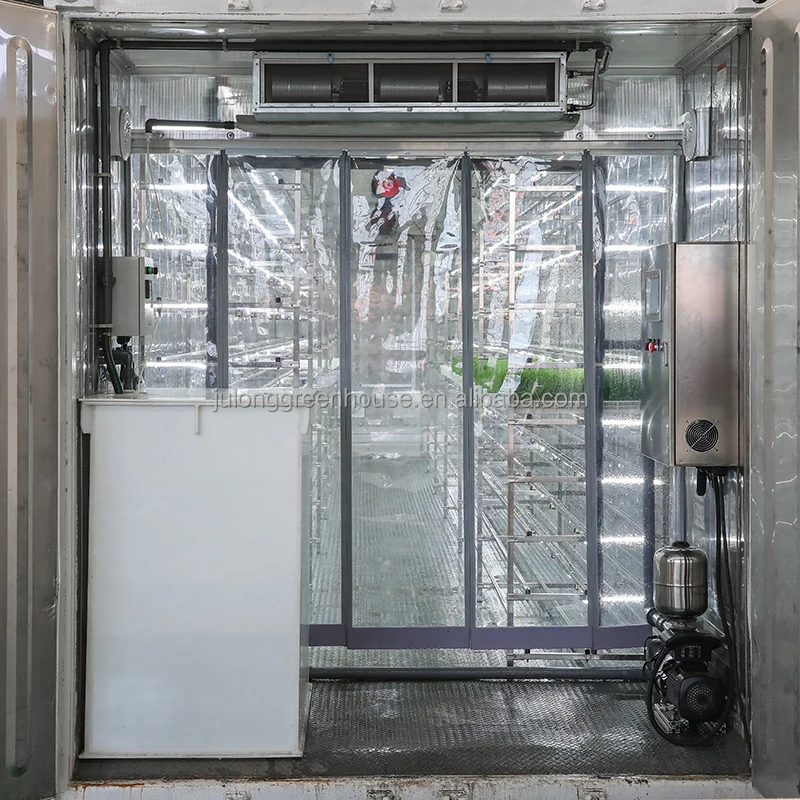 Fodder Smart Farm Shipping Container Grow Room Hydroponic Vertical ...