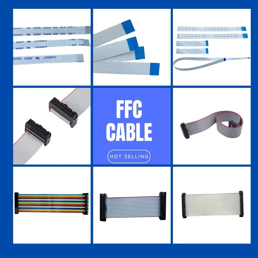 Wire Harness Custom Production Idc Fpc Ffc Flexible Flat Ribbon Cable ...