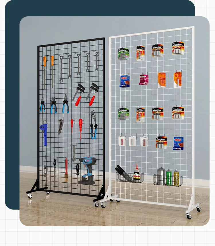 Customized Metal Gridwall Wire Mesh Grid Wall Panel