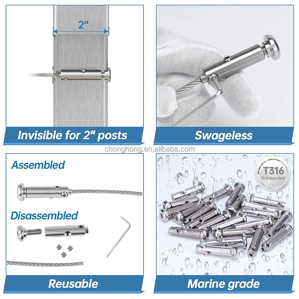 Invisible Cable Railing Kit - Durable and Stylish Solutions