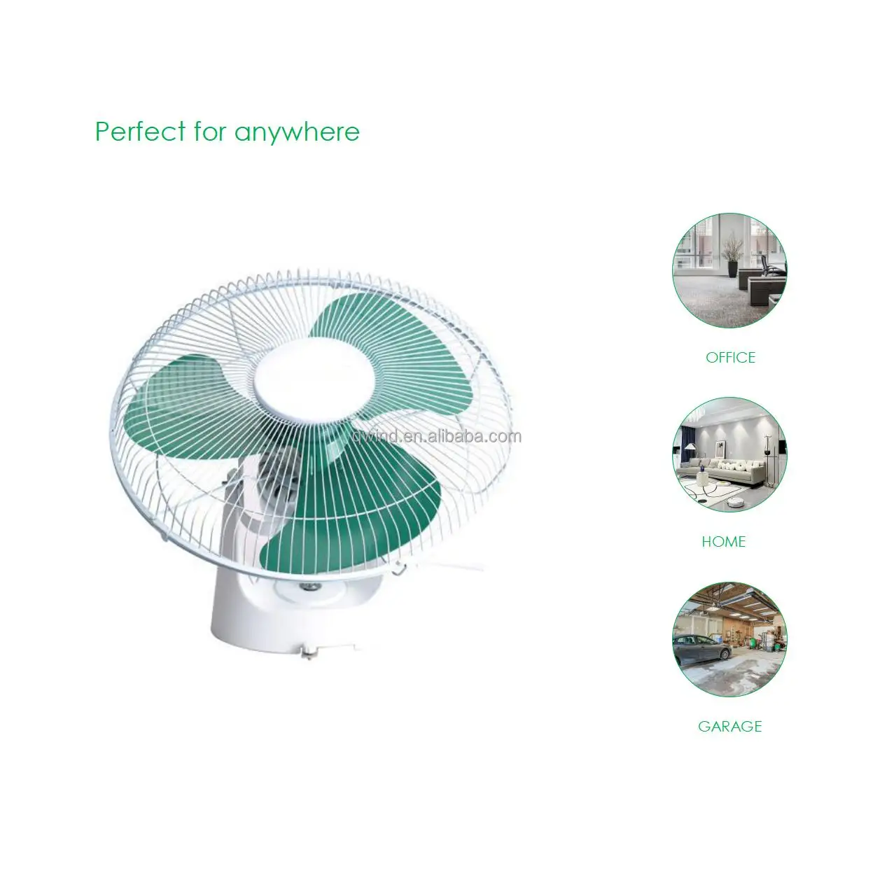 Evernal Star 16 Inch Wall Fan - Efficient Air Circulation