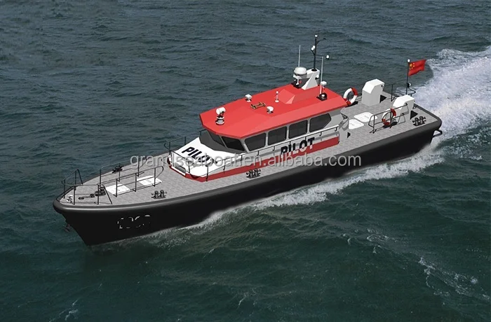 Grandsea 27m 90ft Aluminum Swath Twin Hull Pilot Ship Harbor Work ...