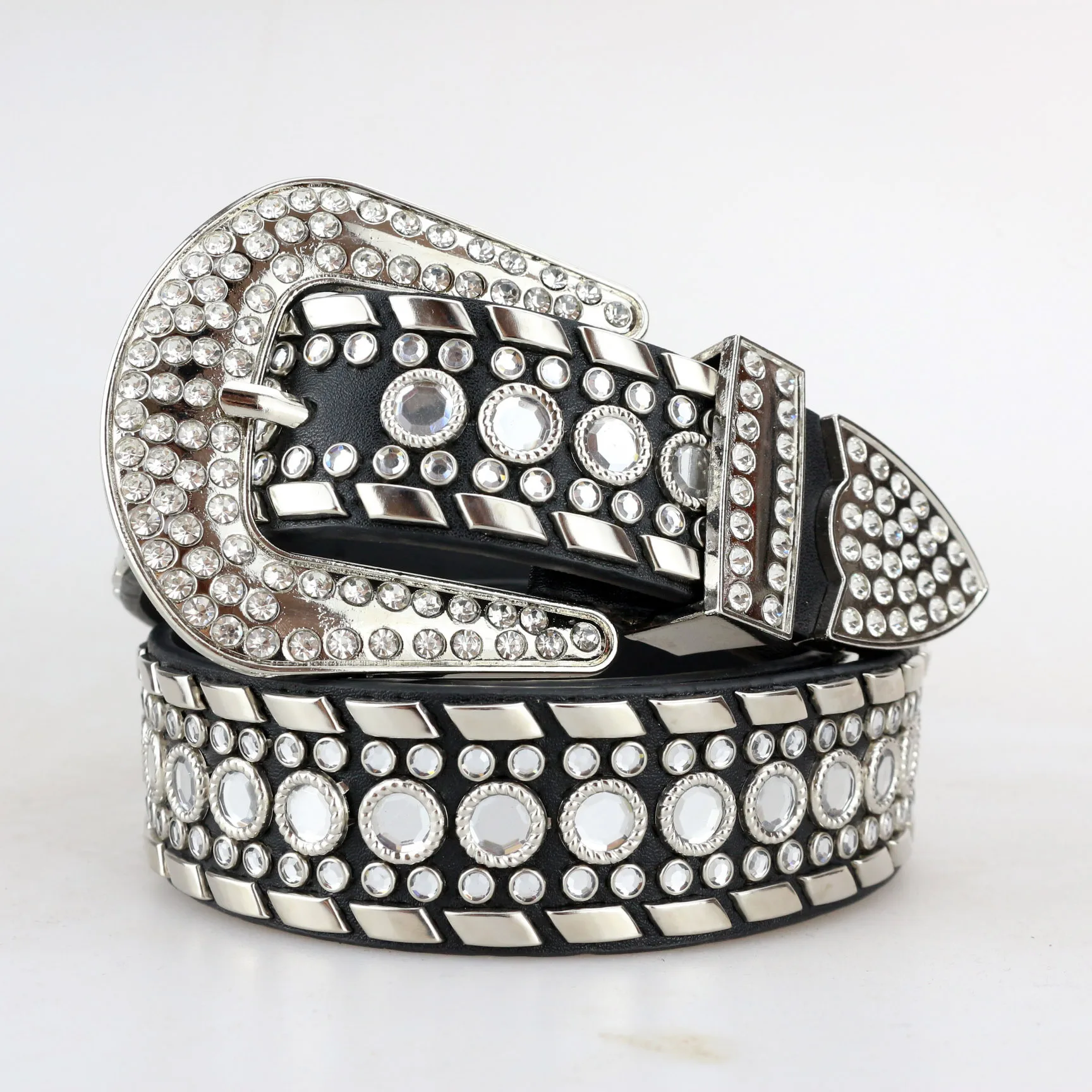 BB Simon Belt Available Crystal Women Mens Diamond Studded Rhinestone ...