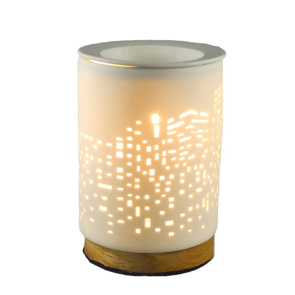 Modern Design Electric Aroma Diffuser Lamp Eco-friendly Ceramic Oil ...