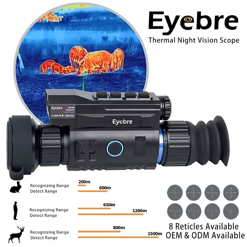 Eyebre TR22-35mm Thermal Imaging Monocular - Night Vision Scope for ...