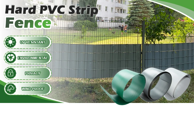 Privacy Strips for Fence - PVC RAL 7016 Protection