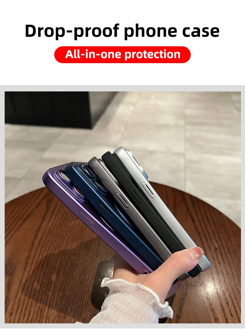 Eco-friendly TPU Case - Magnetic Matte Silicone for Iphone