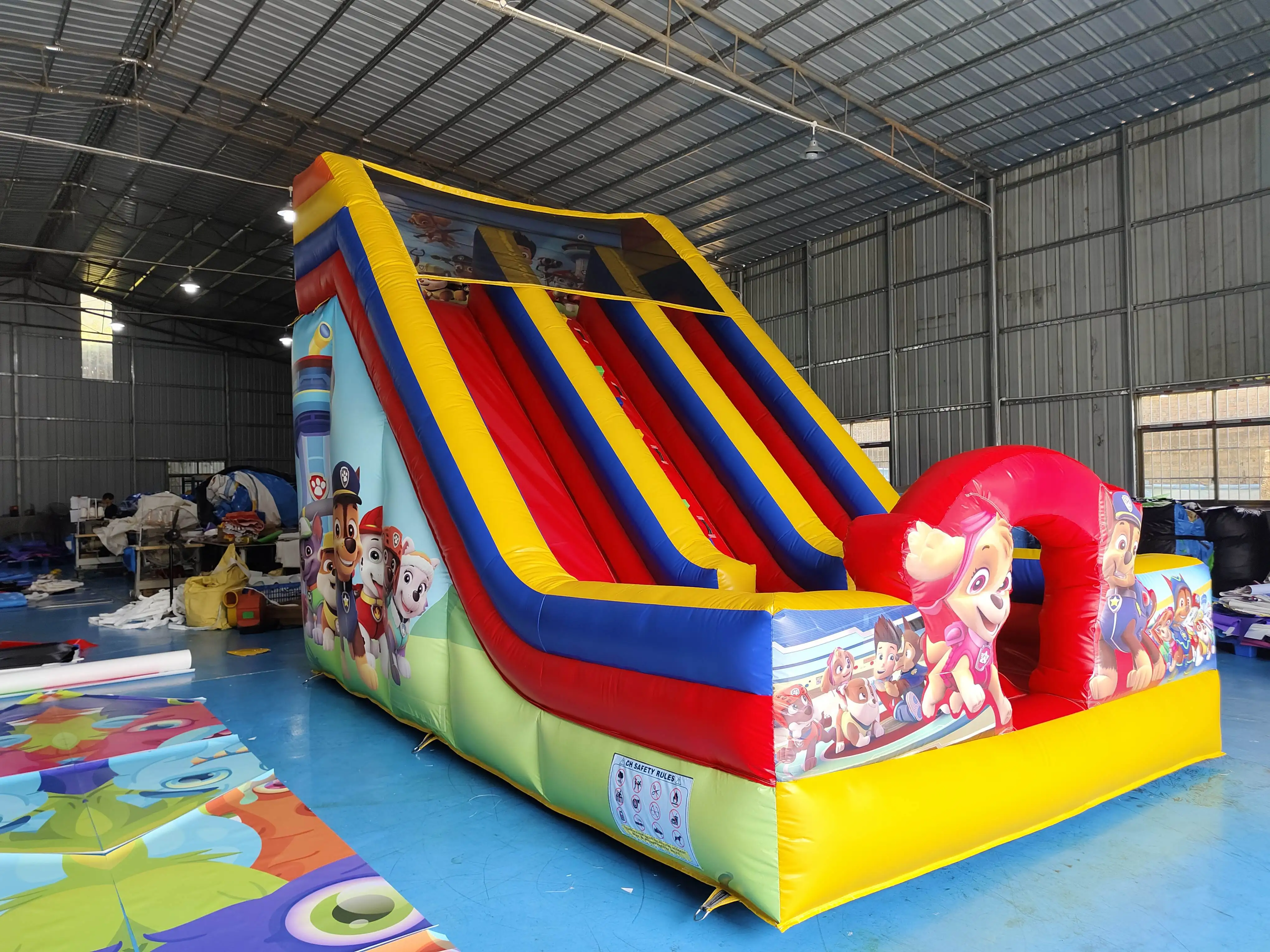 Alibaba.com: Inflatable slide for kids and dogs, outdoor game bounce ...