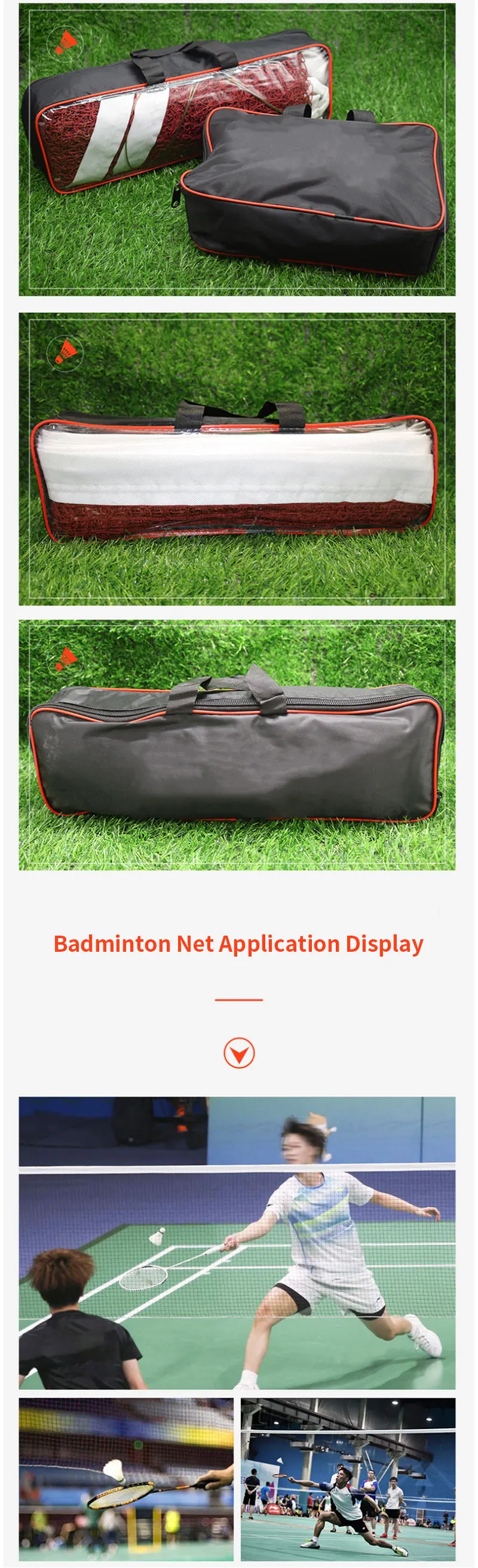 Lightweight Standard Badminton Net Outdoor Simple Badminton Net ...