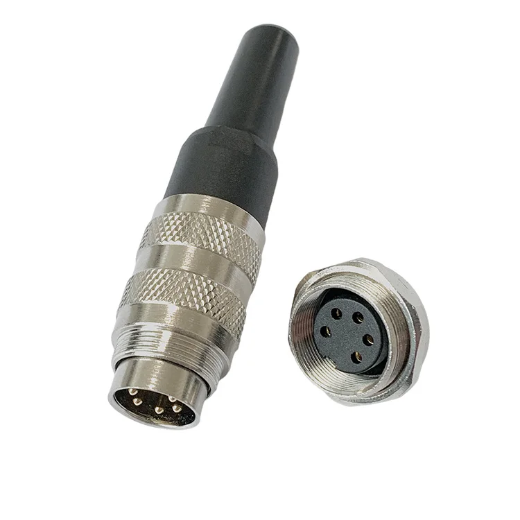 M16 Series Ip67 2 3 4 5 6 7 8 12 14 19 24 Pin M16 Circular Waterproof ...