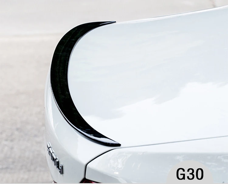 Black Topcoat Car Spoiler - Universal Rear Wing for BMW G20, 1993-2020 ...