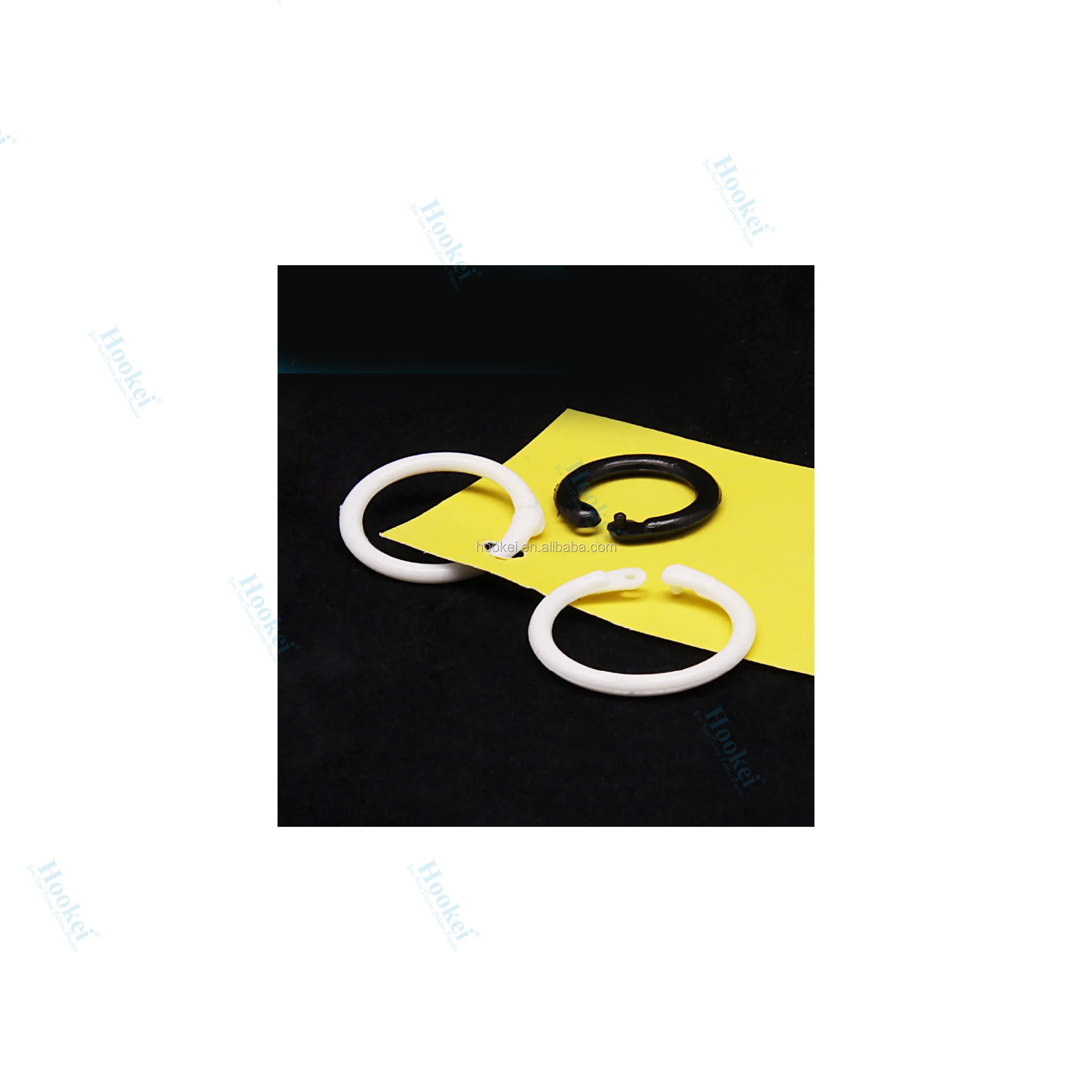 Hookei Round Plastic Split Ring Oval Split Rings| Alibaba.com