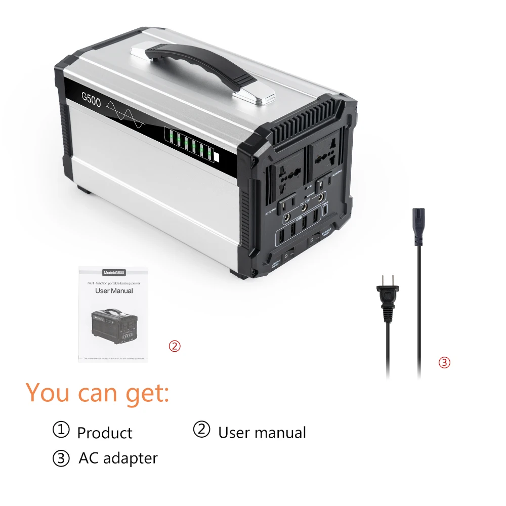 Unitpackpower Solar Rechargeable Energy Storage Solar Station 36ah 500w ...