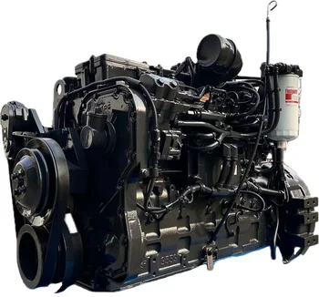 6d114 Water Cooled Diesel Engine Saa6d114e-1 Engine Assembly For ...