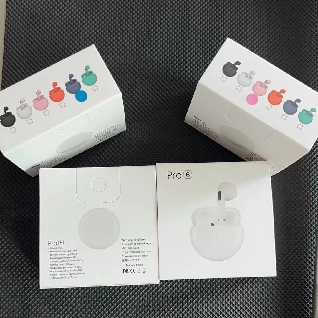 Cheapest Pro 6 Earbuds Waterproof Wireless Tws Audifonos Gamer Headset ...