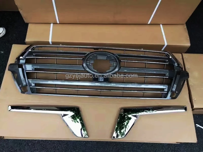 YBJ 2016-2021 for Land Cruiser Front Grille Mesh OE Style LC200 GRJ200 ...