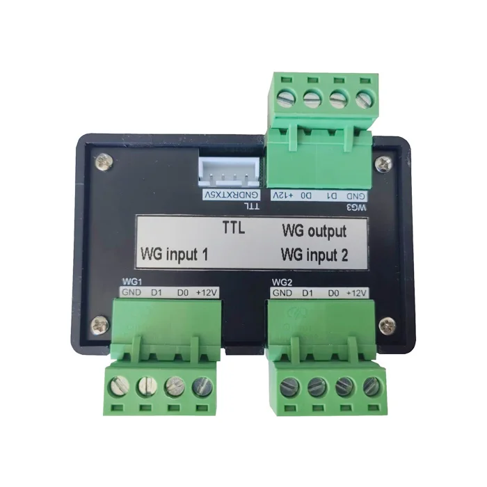 Dual Wiegand RFID Reader to Single Wiegand Access Controller