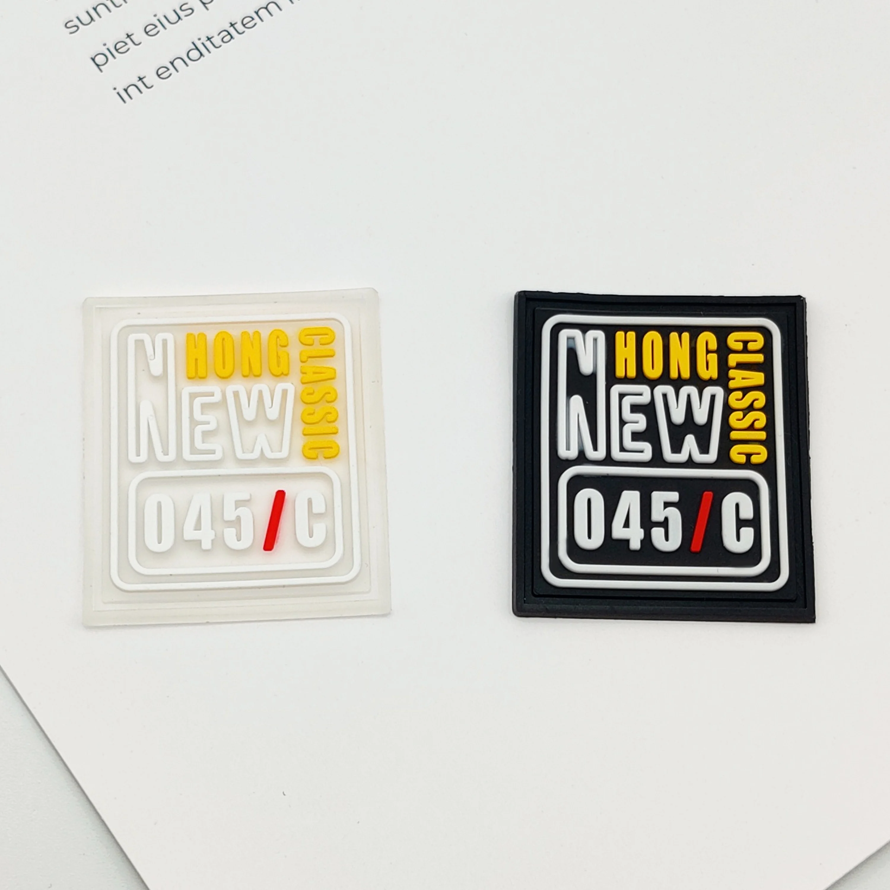 Custom Heat Transfer Logo 3d Embossed Tpu Pvc Rubber Flock Silicone ...