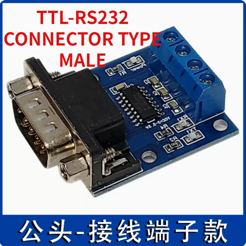 Ttl To Rs232 Female Male Level Module Serial Port Module Level Mutual ...