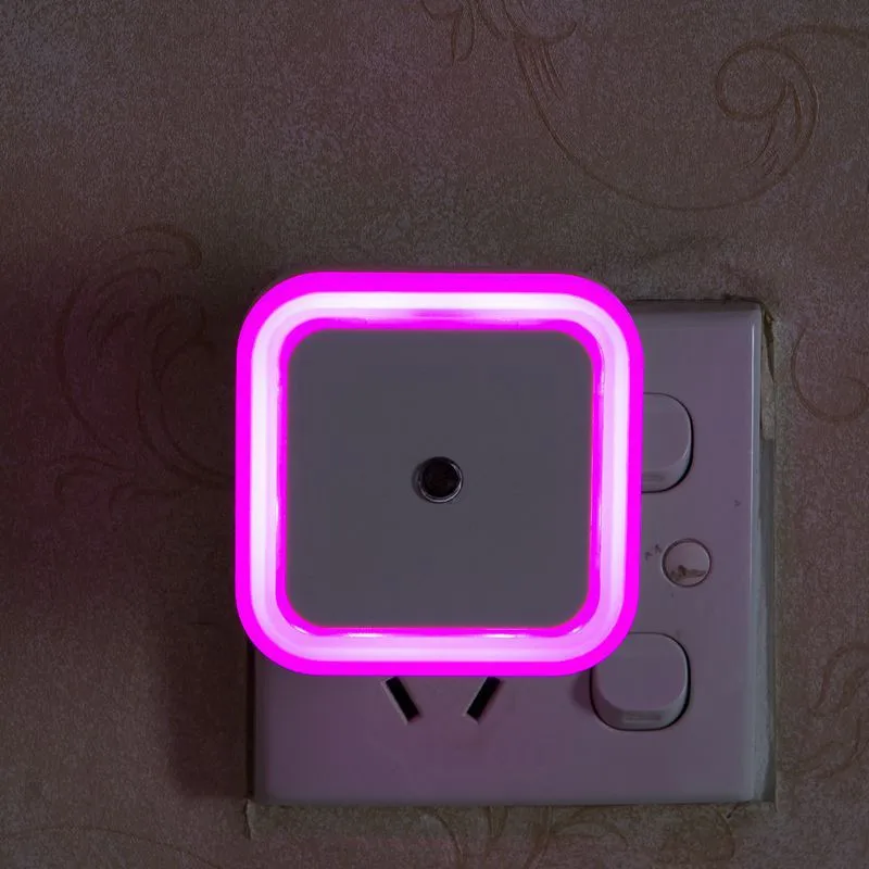 Dusk To Dawn Automatic Led Night Light Wall Mount Eu Plug 選択