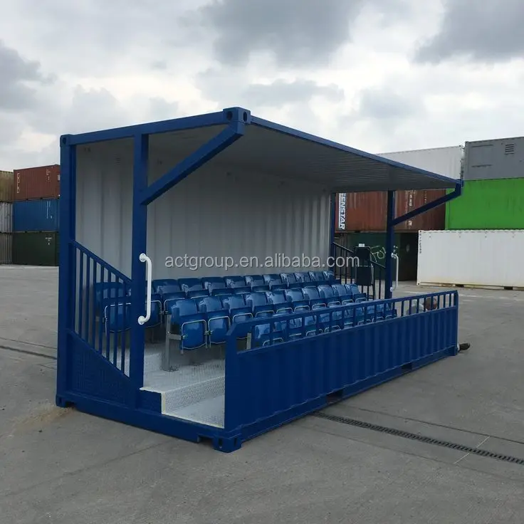 Prefab. Container Grandstand Tribune Seats for Sports & Entertainment