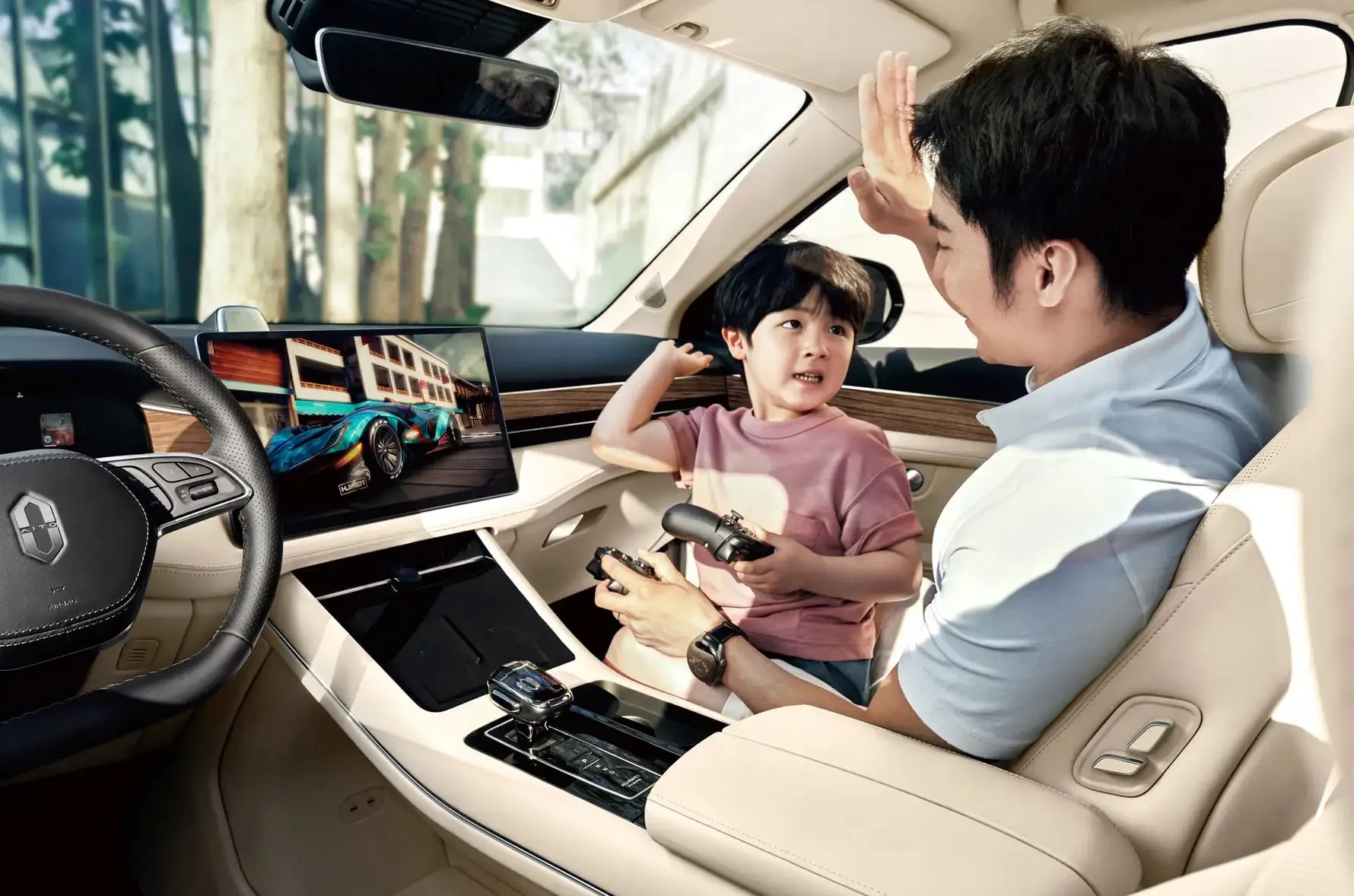 Newest Huawei Aito M7 Electric Vehicles Extended-range Electric Car Auto M7 Suv 5-seater Huawei ...